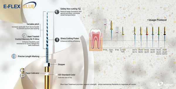 E-FLEX BLUE – Eighteeth Toothsaver